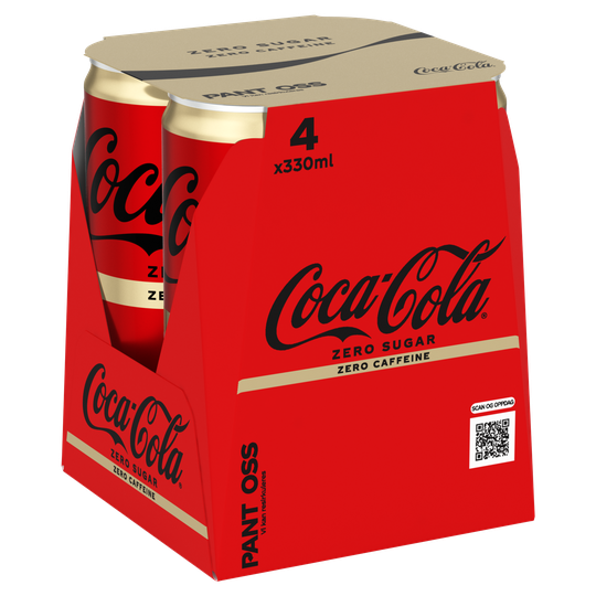 Coca Cola 4pk zero zero | Krónan