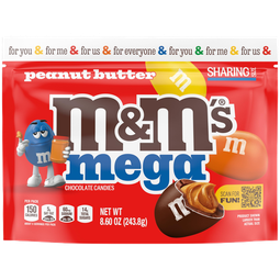 M&M mega peanut butter | Krónan