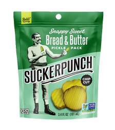 Suckerpunch súrar gúrkur poki bread&butter | Krónan