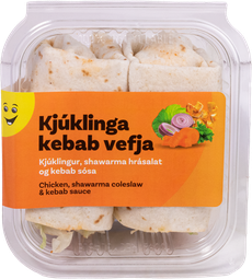 Krónu kjúklinga kebabvefja | Krónan