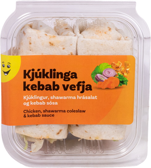 Krónu kjúklinga kebabvefja | Krónan