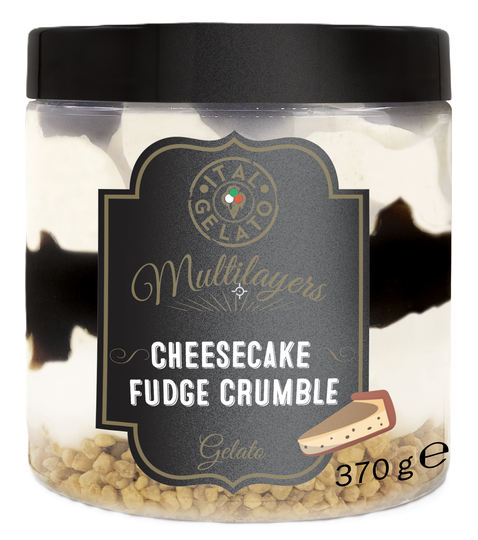 Italgelato cheesecake fudge crumble gelato | Krónan