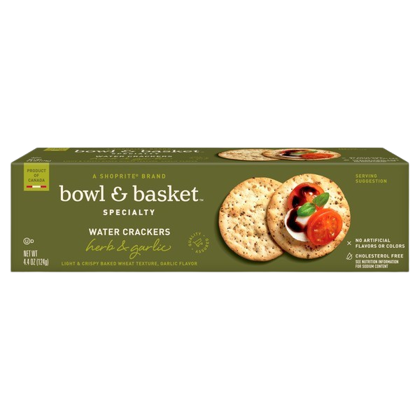 Bowl & basket water kex m/kryddj&hvítl | Krónan