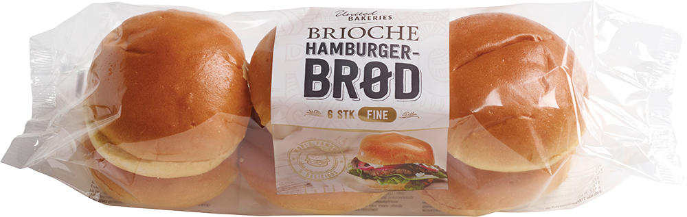United Bakeries Brioche hamborgarbrauð | Krónan