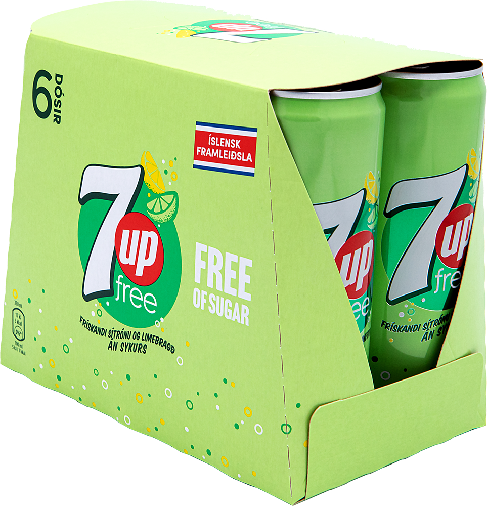 7UP 6pk zero sugar | Krónan
