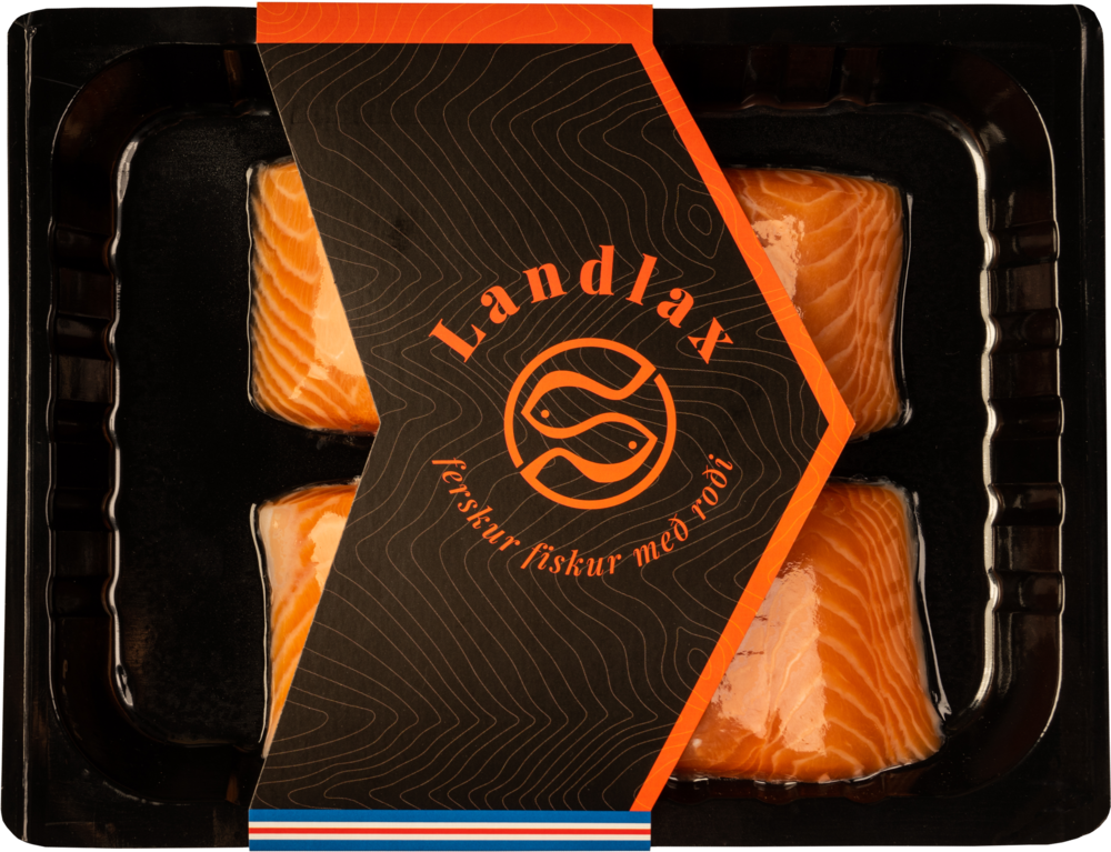 Landlax Laxabitar með roði | Krónan