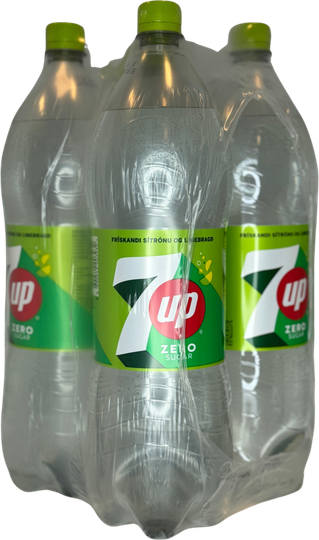 7UP zero sugar 4x2 ltr | Krónan